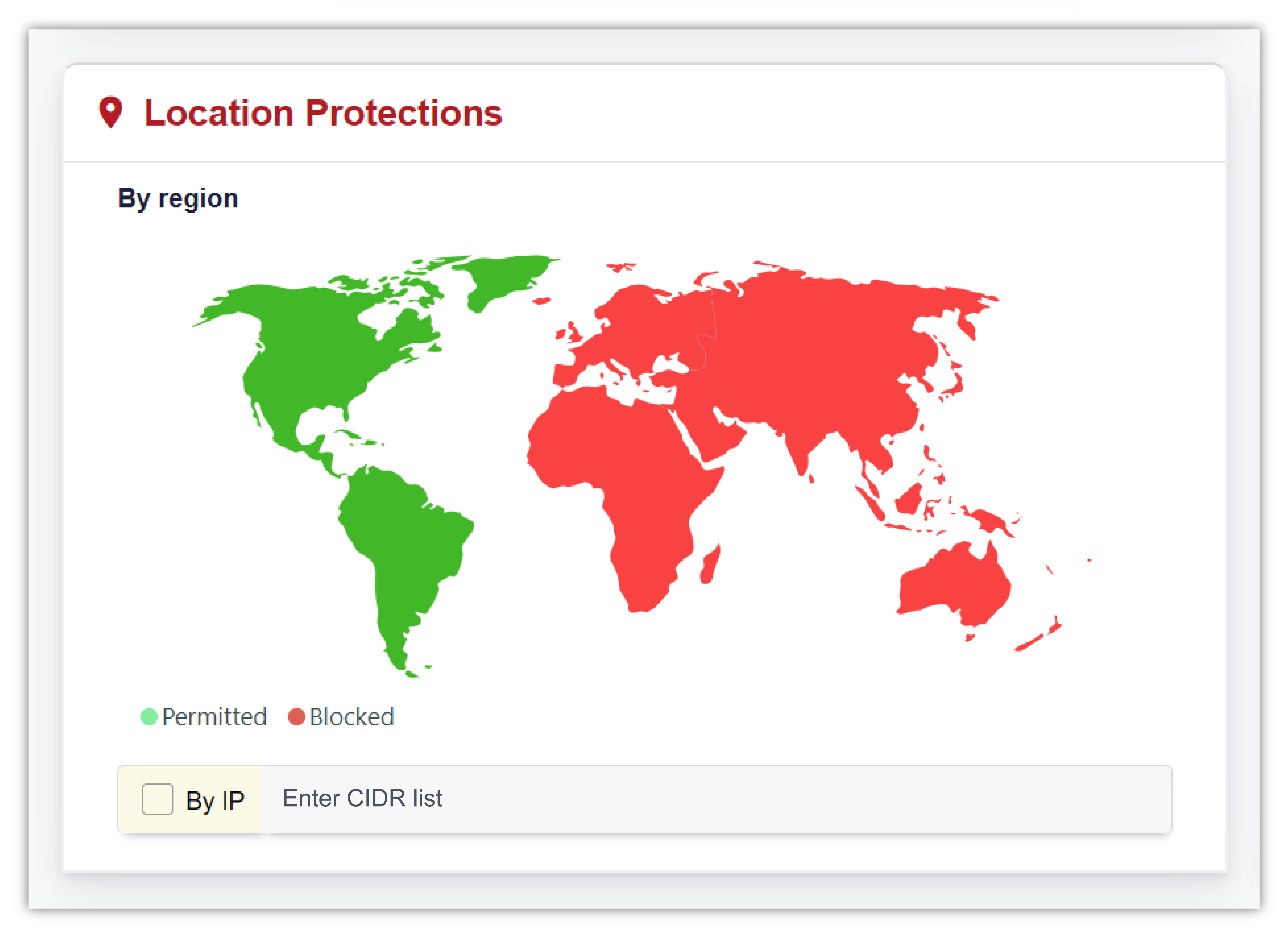 Restrict Access To Documents By Location RDocs